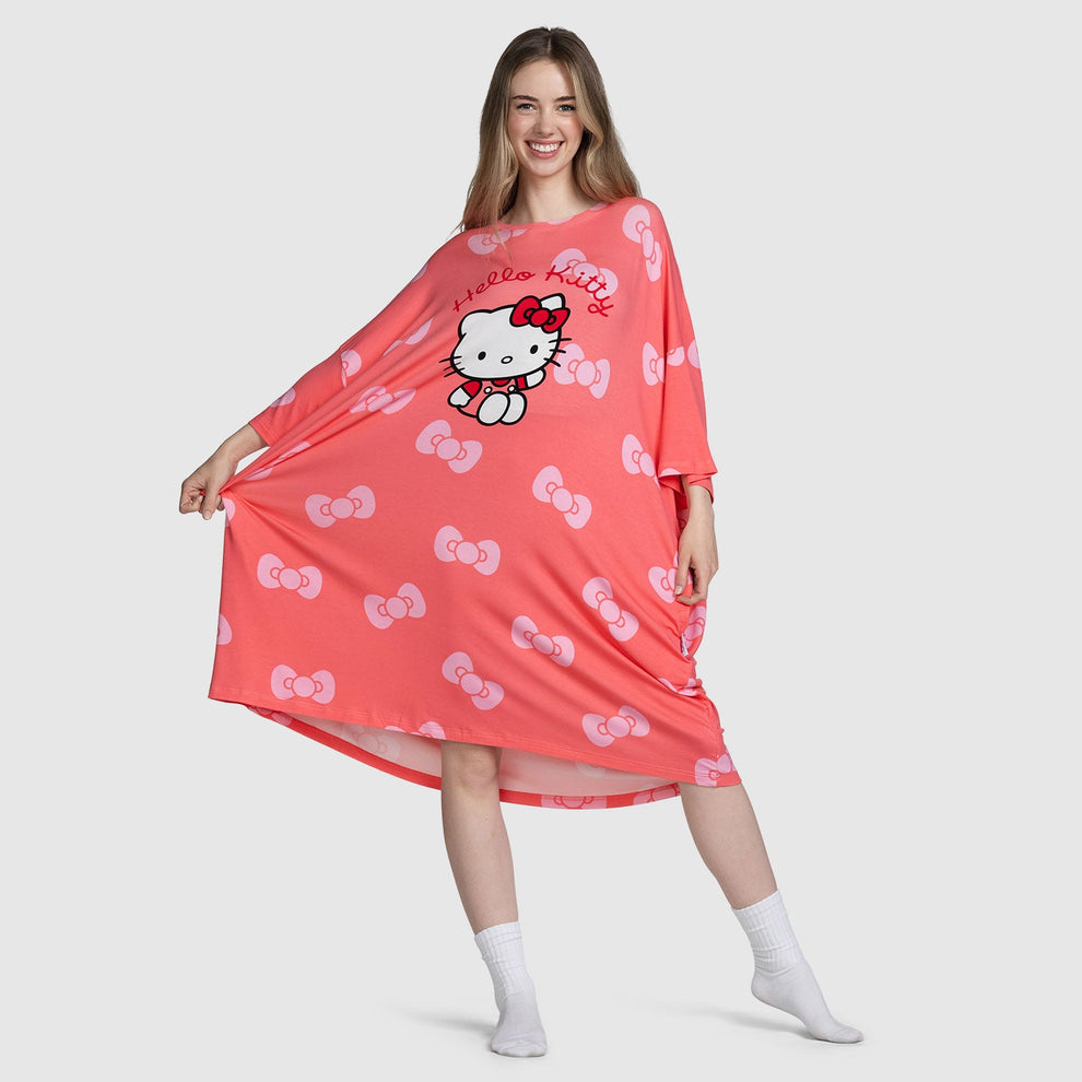 Hello Kitty Bow Sleep Tee Licensed – The Oodie