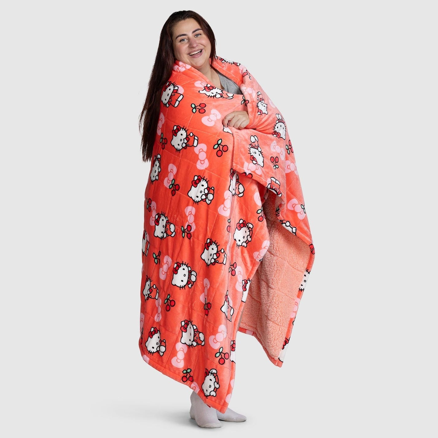 Hello Kitty Sherpa Blanket Licensed – The Oodie