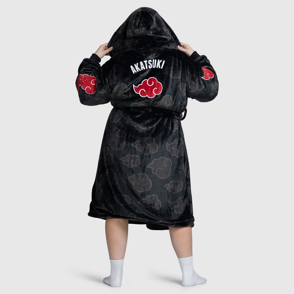 Naruto Itachi Akatsuki Dressing Gown Licensed – The Oodie
