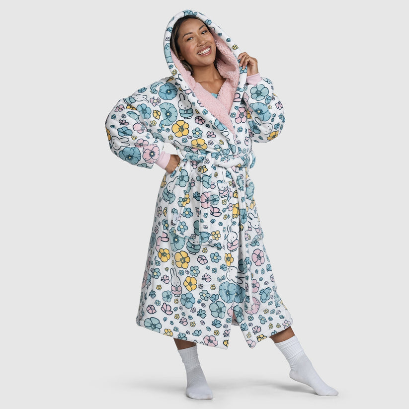 Miffy Sherpa Dressing Gown Licenced – The Oodie