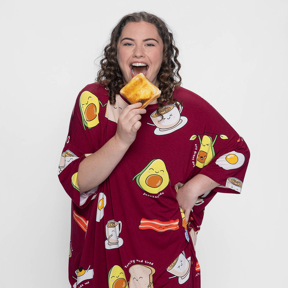 Breakfast Sleep Tee – The Oodie