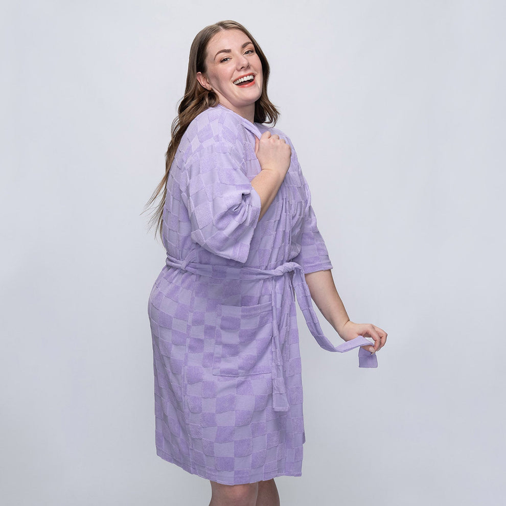 Checker Summer Dressing Gown – The Oodie