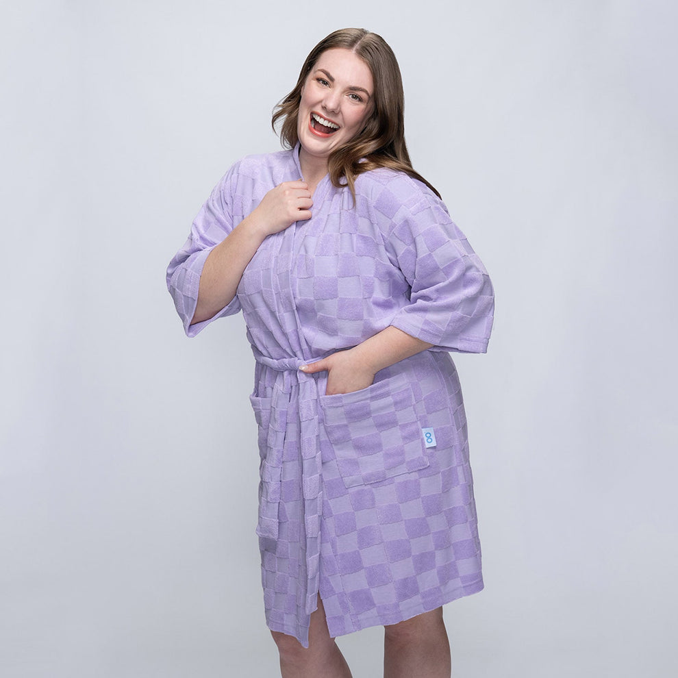 Checker Summer Dressing Gown – The Oodie