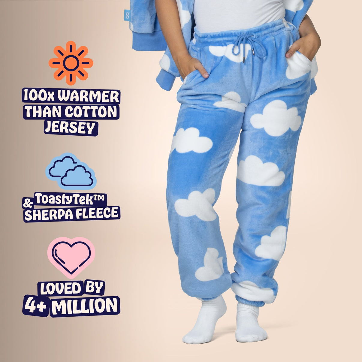 Cloud Sherpa Cuffed Pant – The Oodie