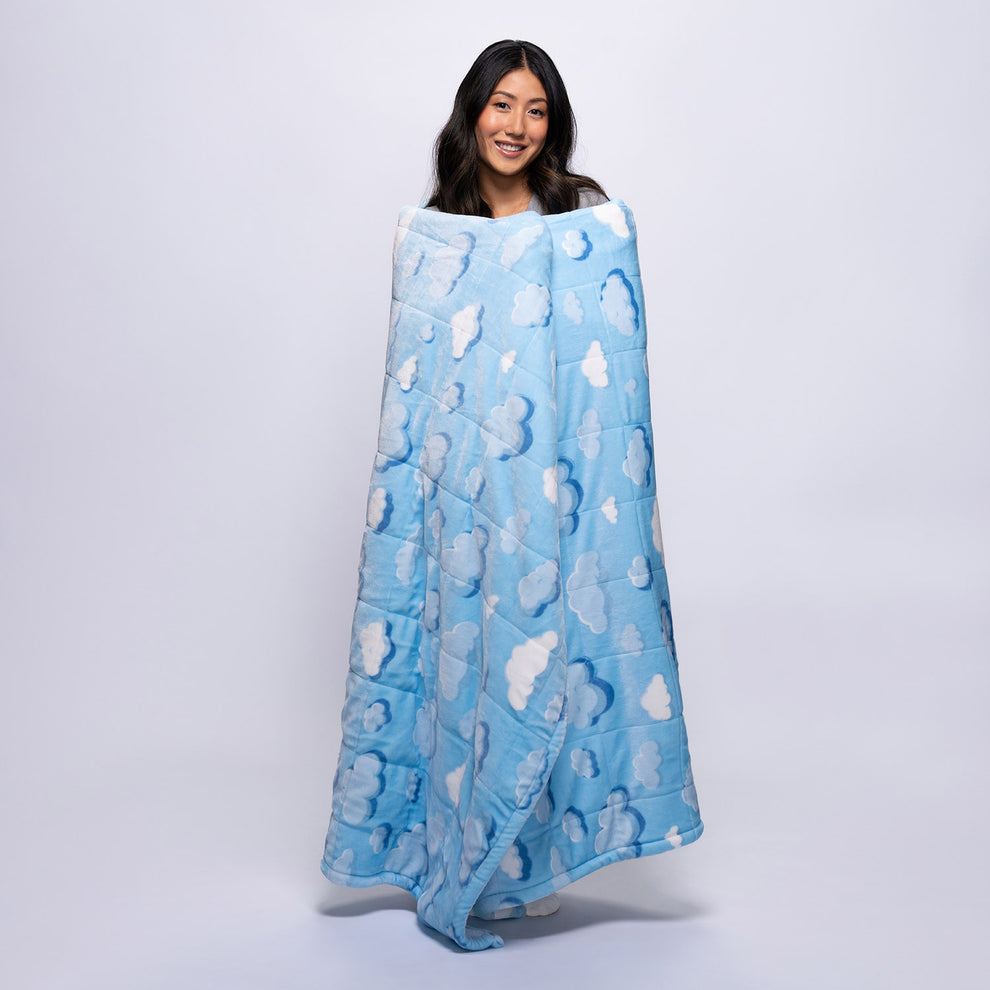 Fluffy Cloud Sherpa Blanket – The Oodie