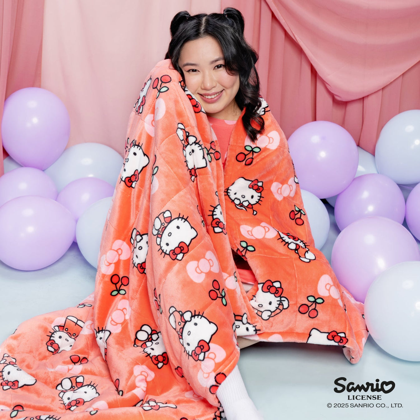 Hello Kitty Sherpa Blanket Licensed – The Oodie