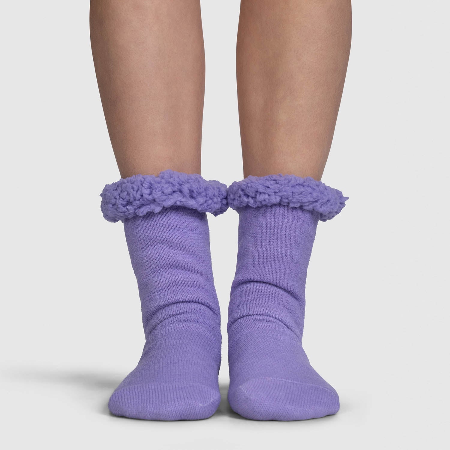 Lilac Sherpa Socks – The Oodie