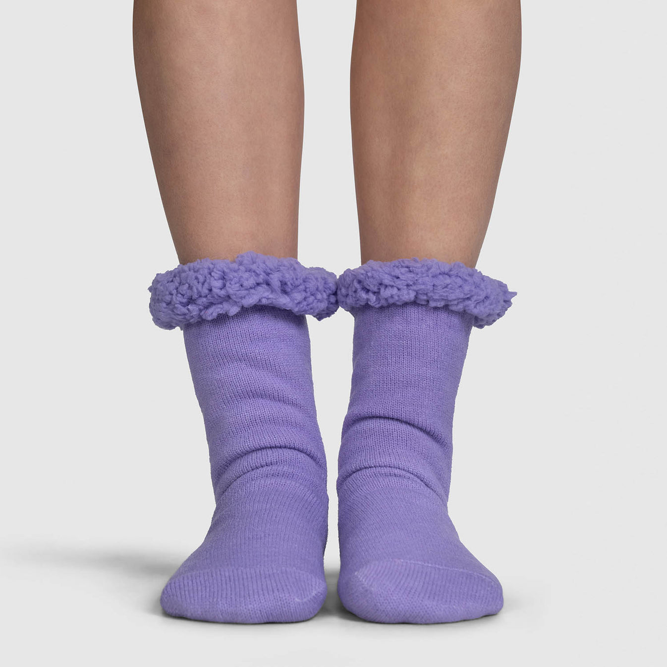 Lilac Sherpa Socks – The Oodie