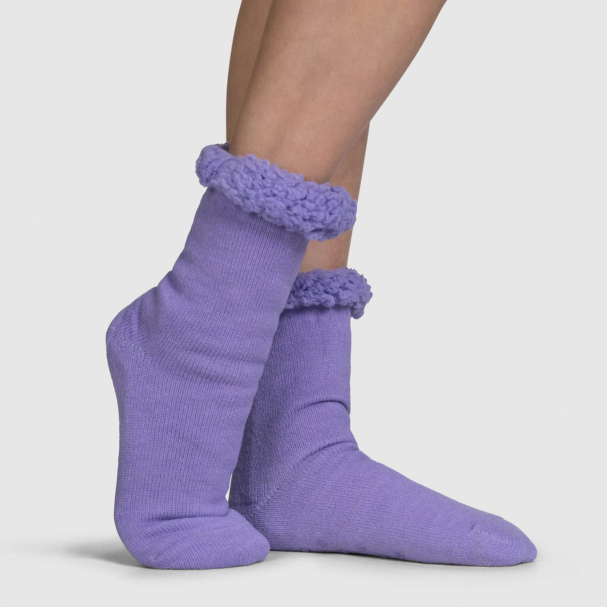 Lilac Sherpa Socks – The Oodie