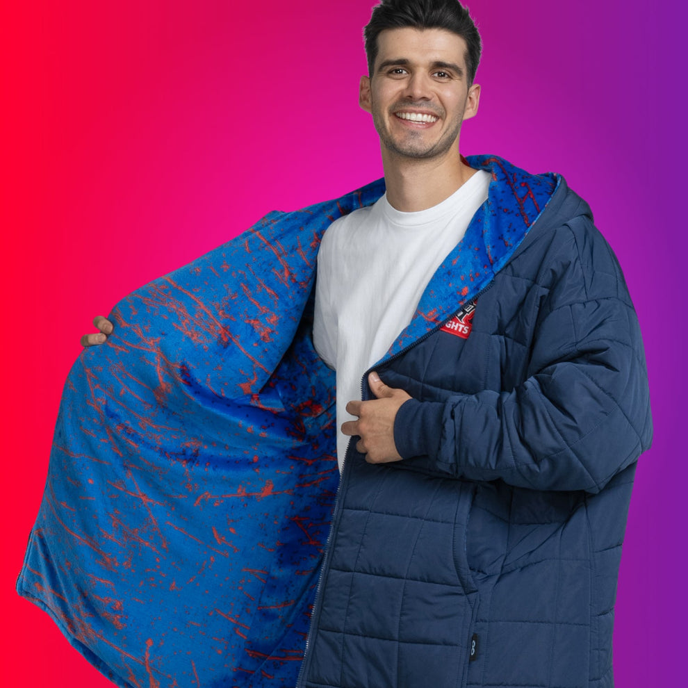 Knights NRL Outdoor Jacket – The Oodie
