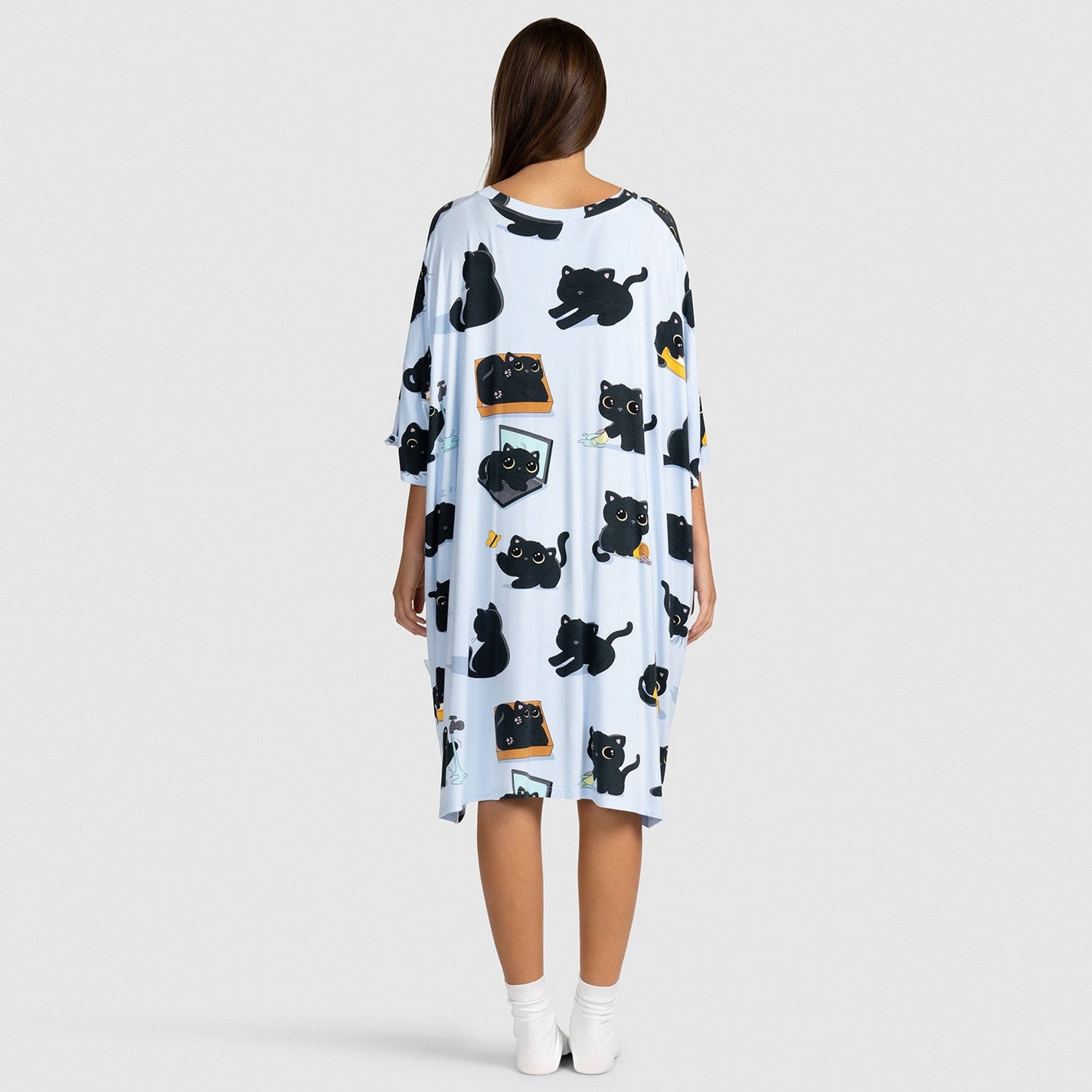 Black Cat Sleep Tee – The Oodie