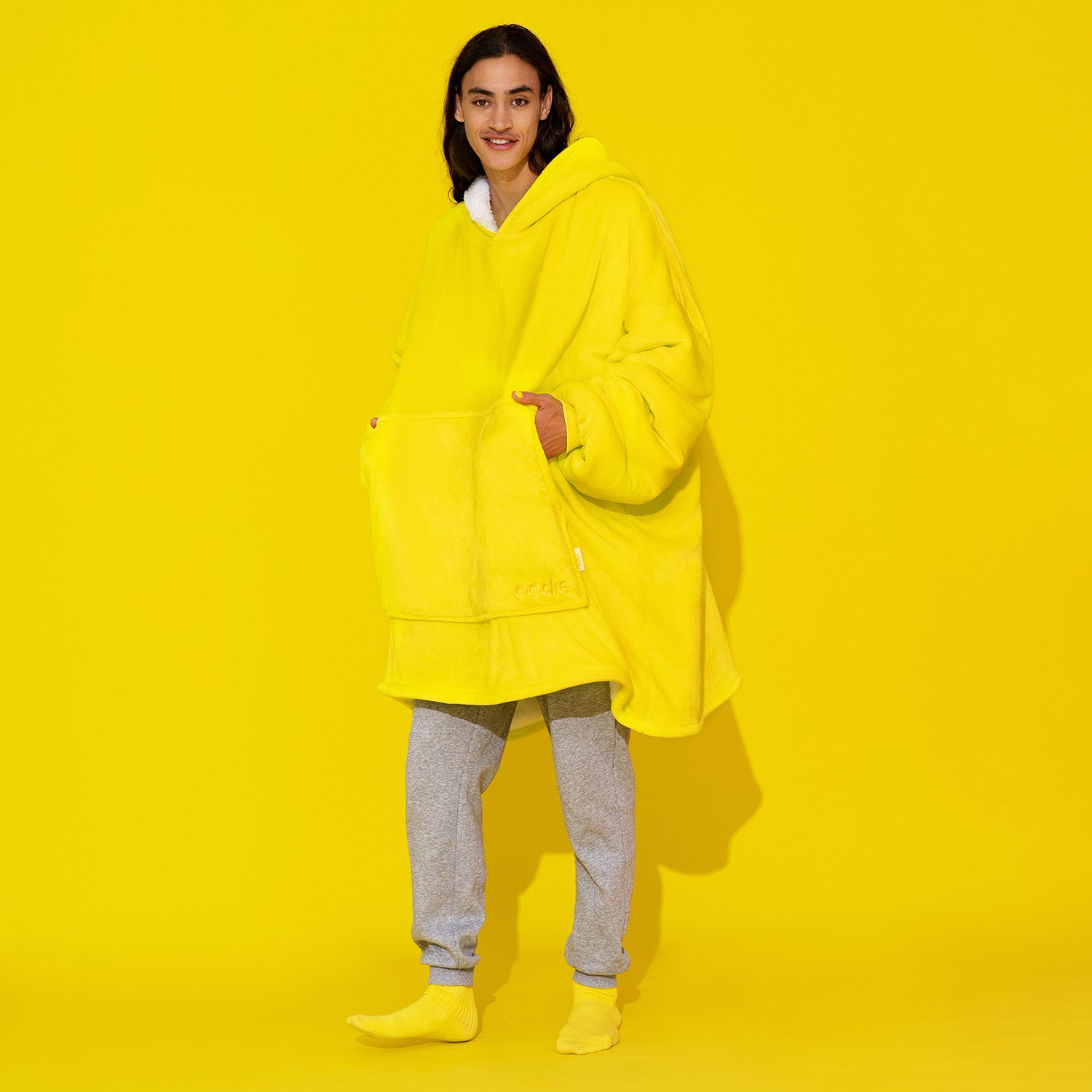 Bright Yellow Oodie The Oodie