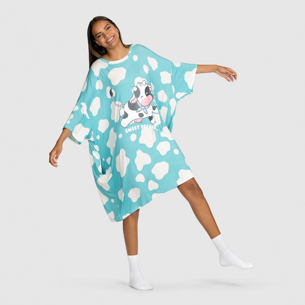 Cow Oodie Sleep Tee – The Oodie